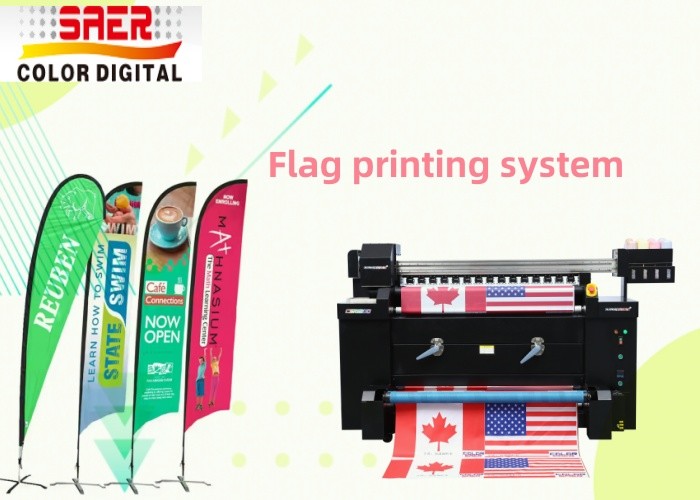 Beach Flag Fabric Roll Digital Printing Plotter Large Inkjet ...
