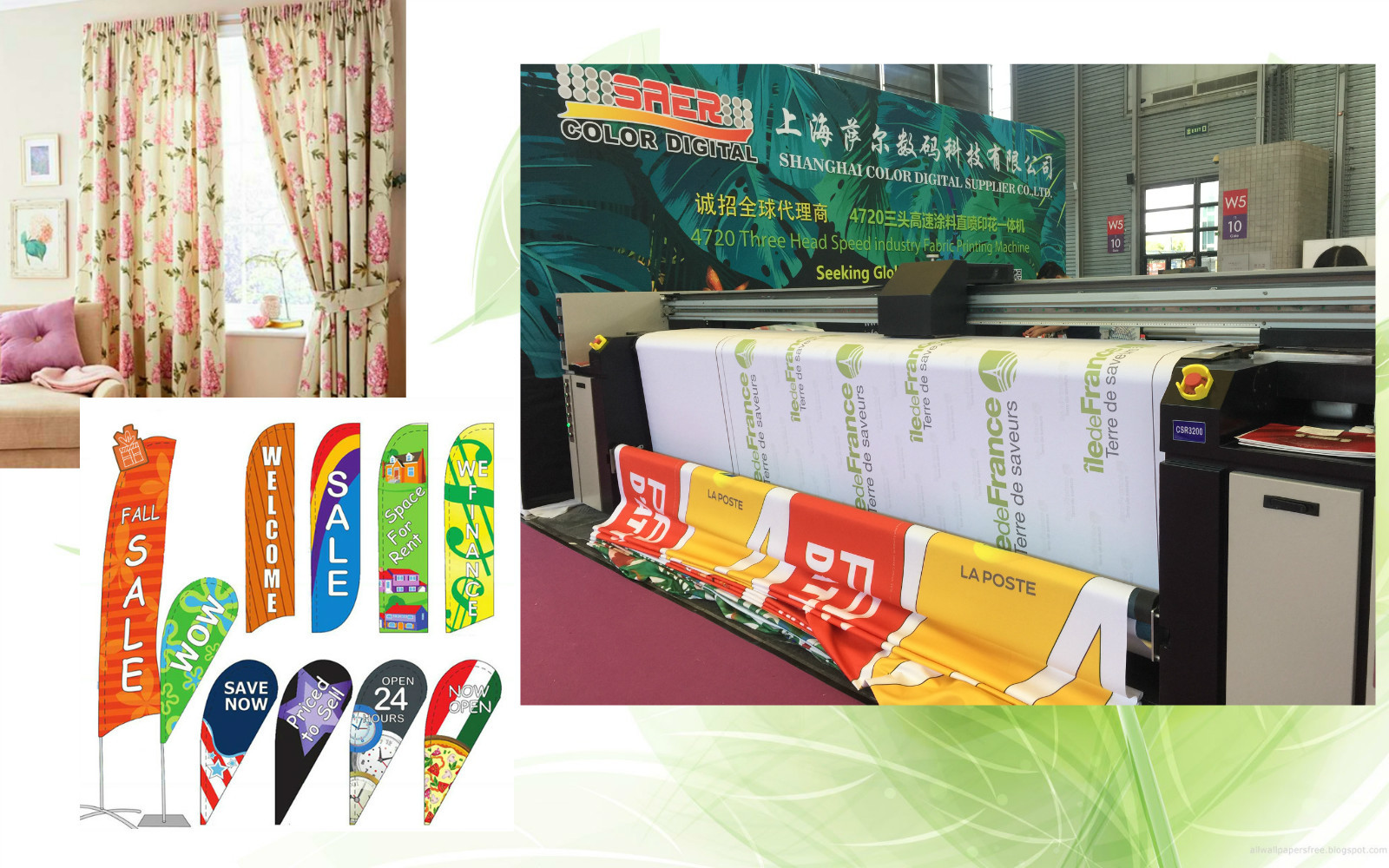 CMYK Banner Polyester Fabric Flag Printing Machine